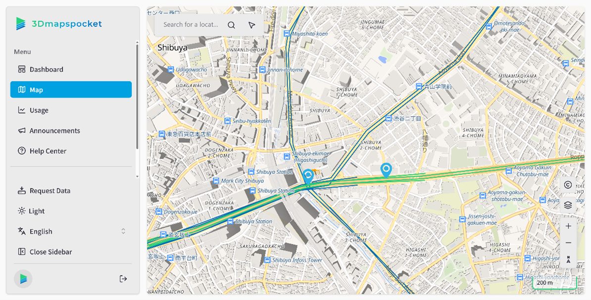 Major Renewal of the Point Cloud Viewer 3Dmapspocket® Implementing an ...