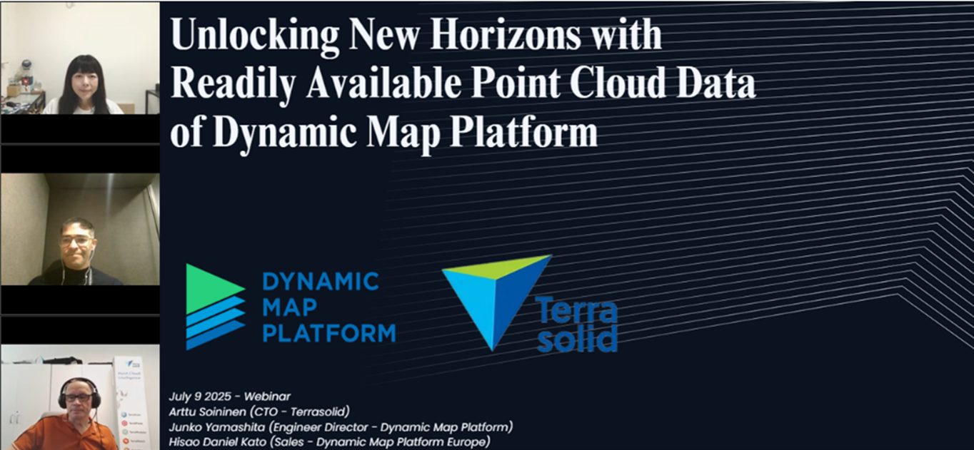 Dynamic Map Platform and Terrasolid Launch Webinar Series | Dynamic Map ...